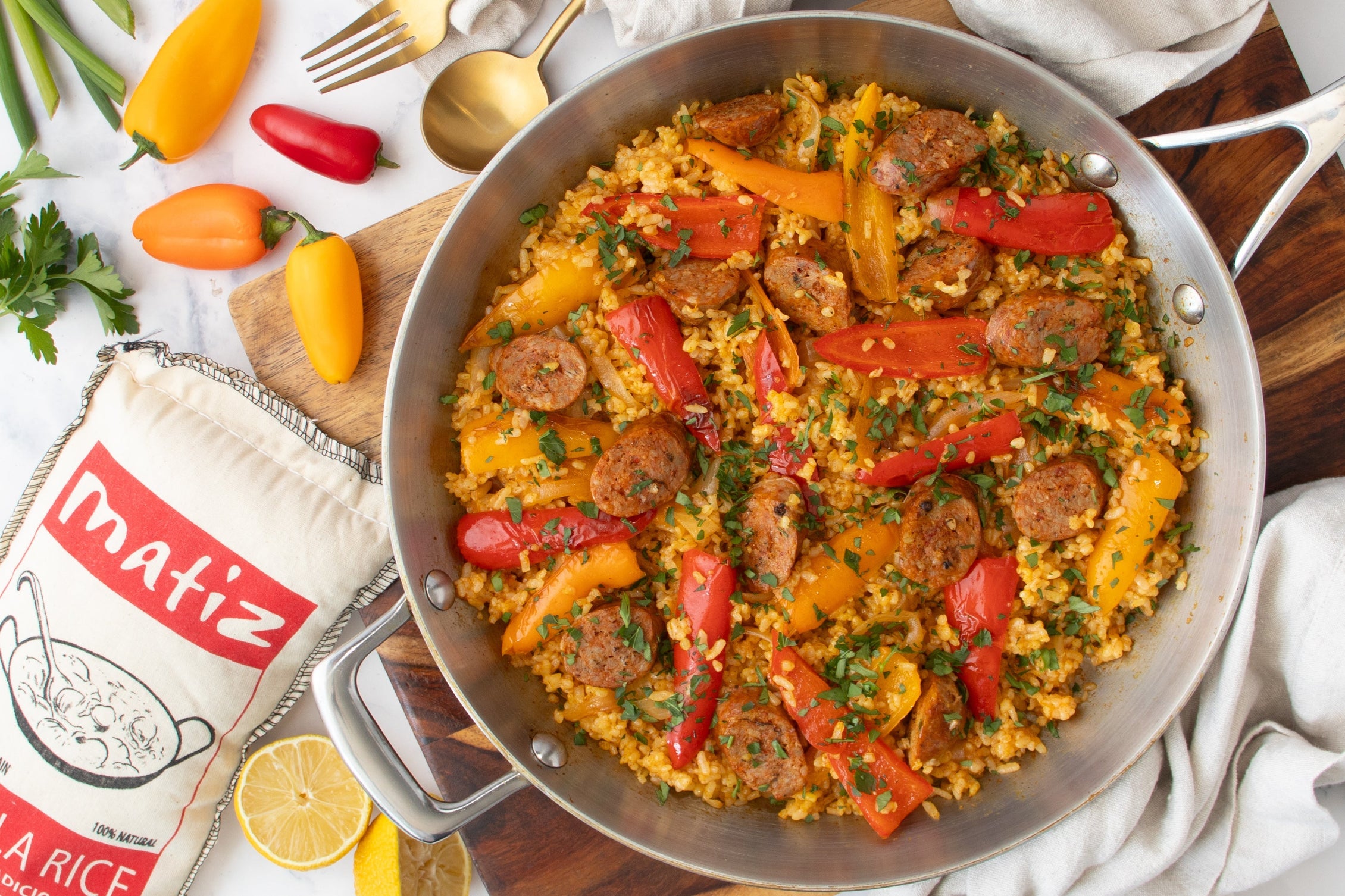30 Minute Meal: One-Pan Spanish Chorizo & Rice – Culinary Collective