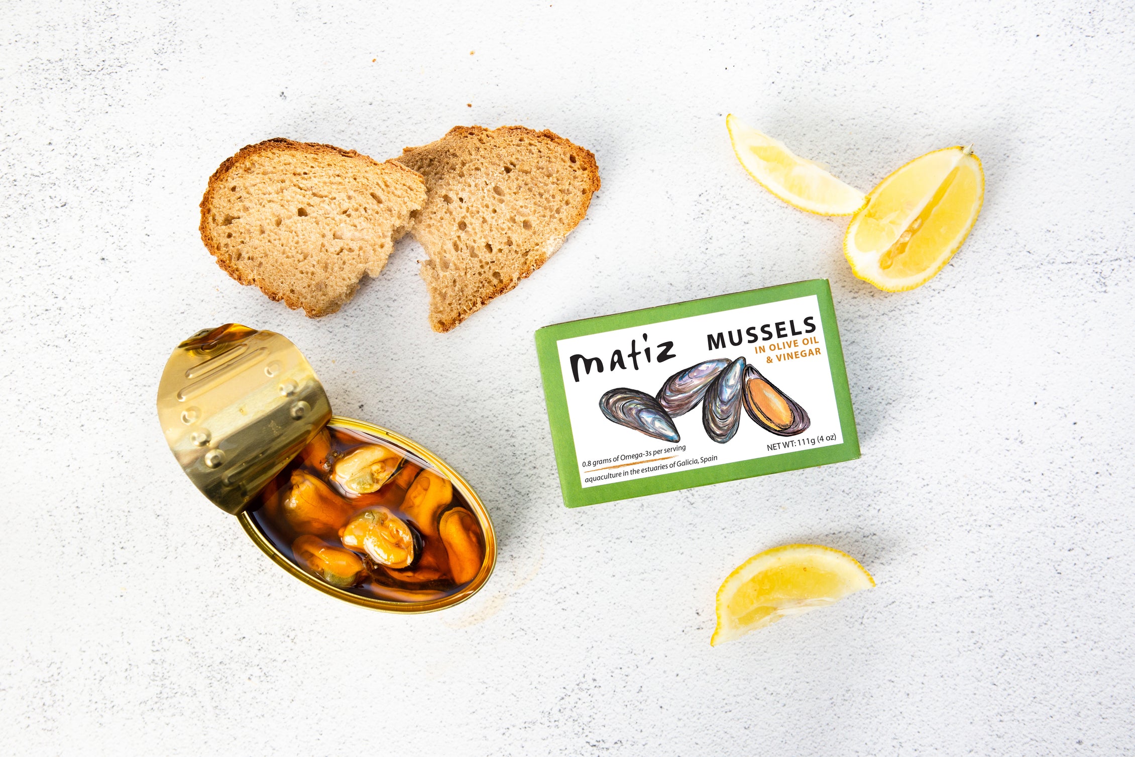 Matiz Mussels in Olive Oil and Spices – Culinary Collective