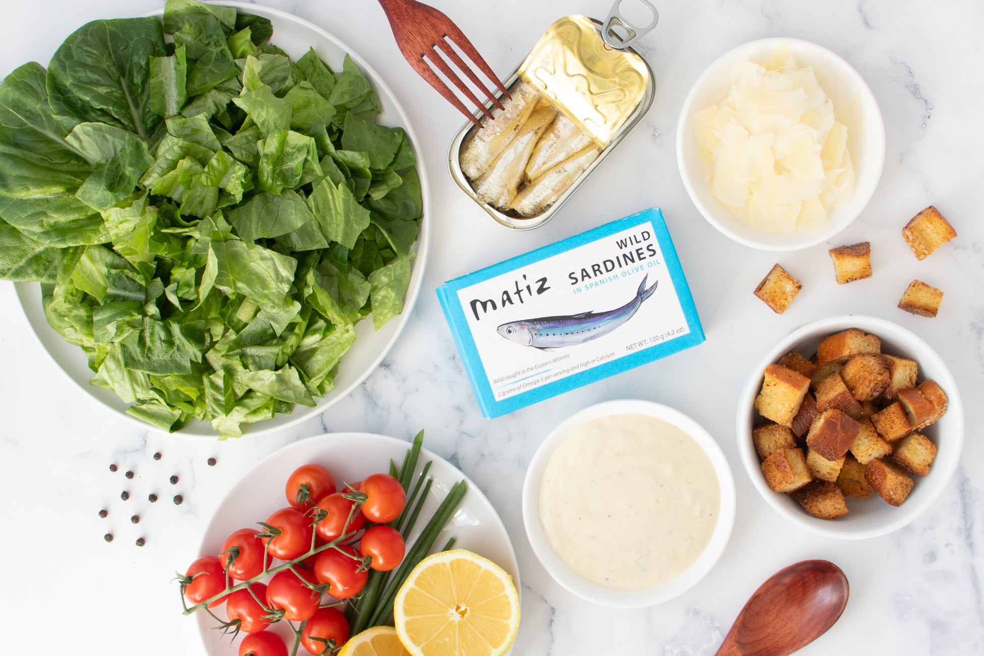 Sardine Caesar Salad – Culinary Collective